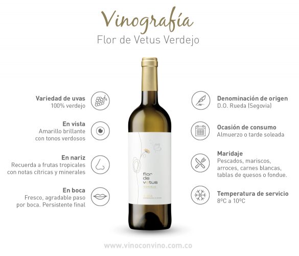 Flor de Vetus Blanco: Vino recomendado para este mes