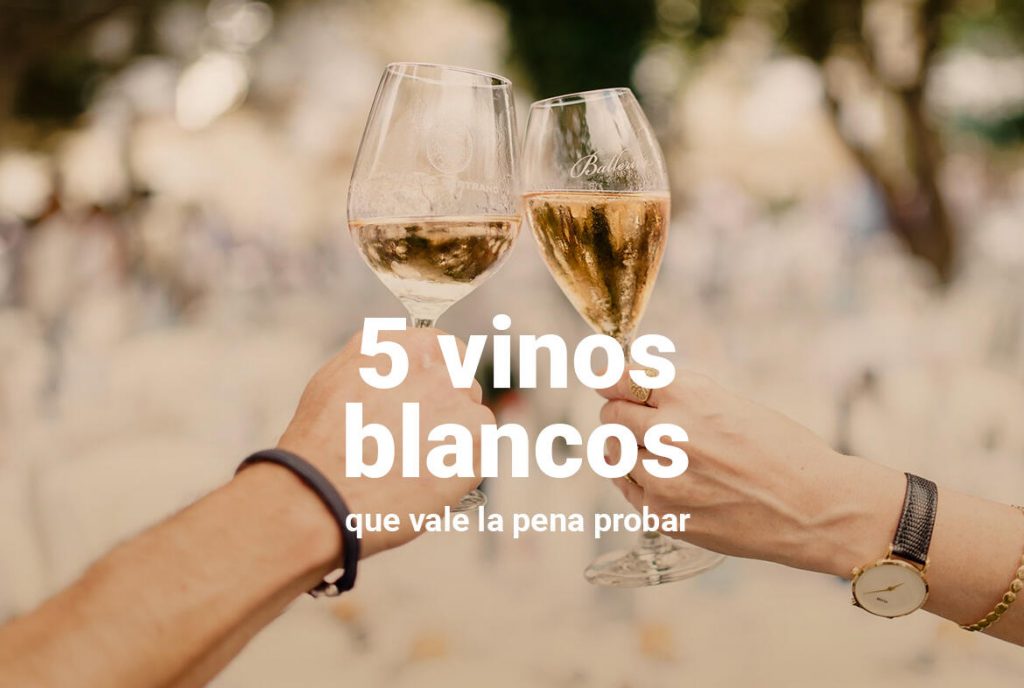 5 vinos blancos que vale la pena probar para un amante de vinos
